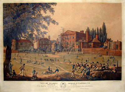 George Glazer Gallery - Antique Prints - View of Reading School and ...