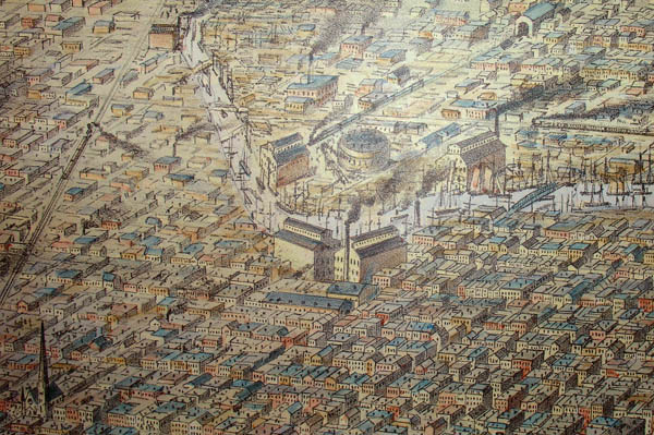 George Glazer Gallery - Antique Maps - The City of Chicago, Currier and ...