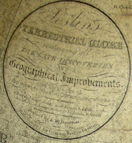 George Glazer Gallery - Antique Globes - Joslin 12-Inch Floor Globe