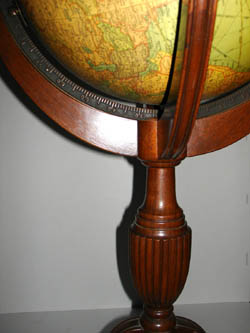 George Glazer Gallery - Antique Globes - Replogle 16-Inch Floor Globe ...